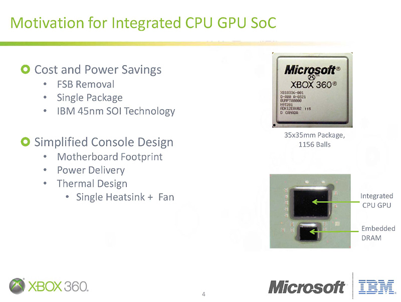 Xbox 360 slim to have integrated CPU GPU die? Fusion? | AnandTech Forums: Technology, Hardware ...