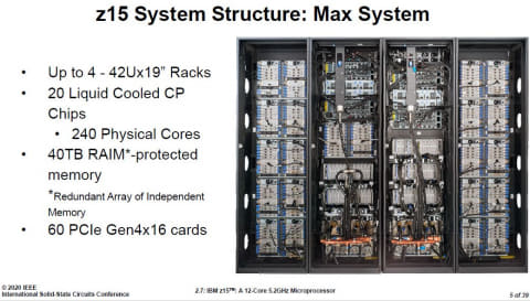 【イベントレポート】IBM、同じ製造技術で性能を向上させた「z15プロセッサ」をISSCCで発表 - PC Watch