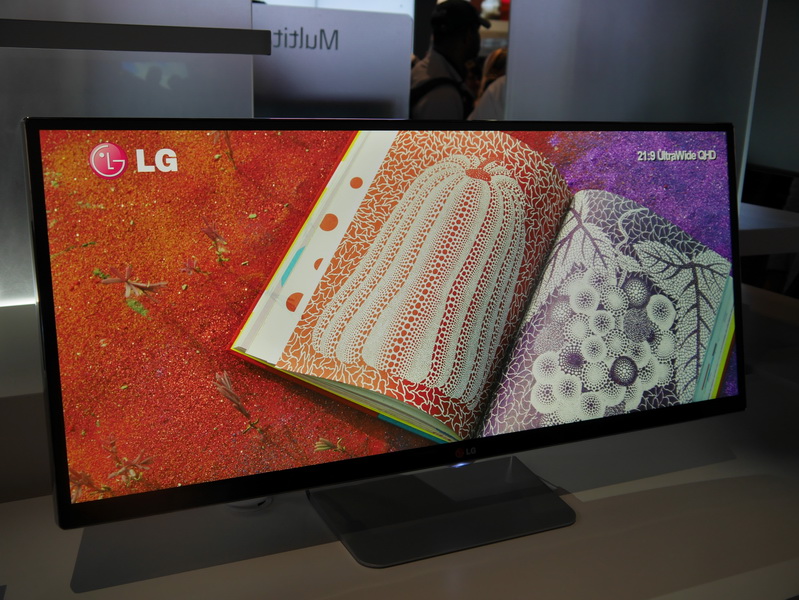 LG showed off new lcd monitors in CES 2014, including several 21:9 ...