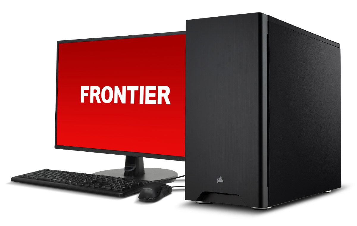 FRONTIER、Corsair製ケース採用のゲーミングPC - PC Watch