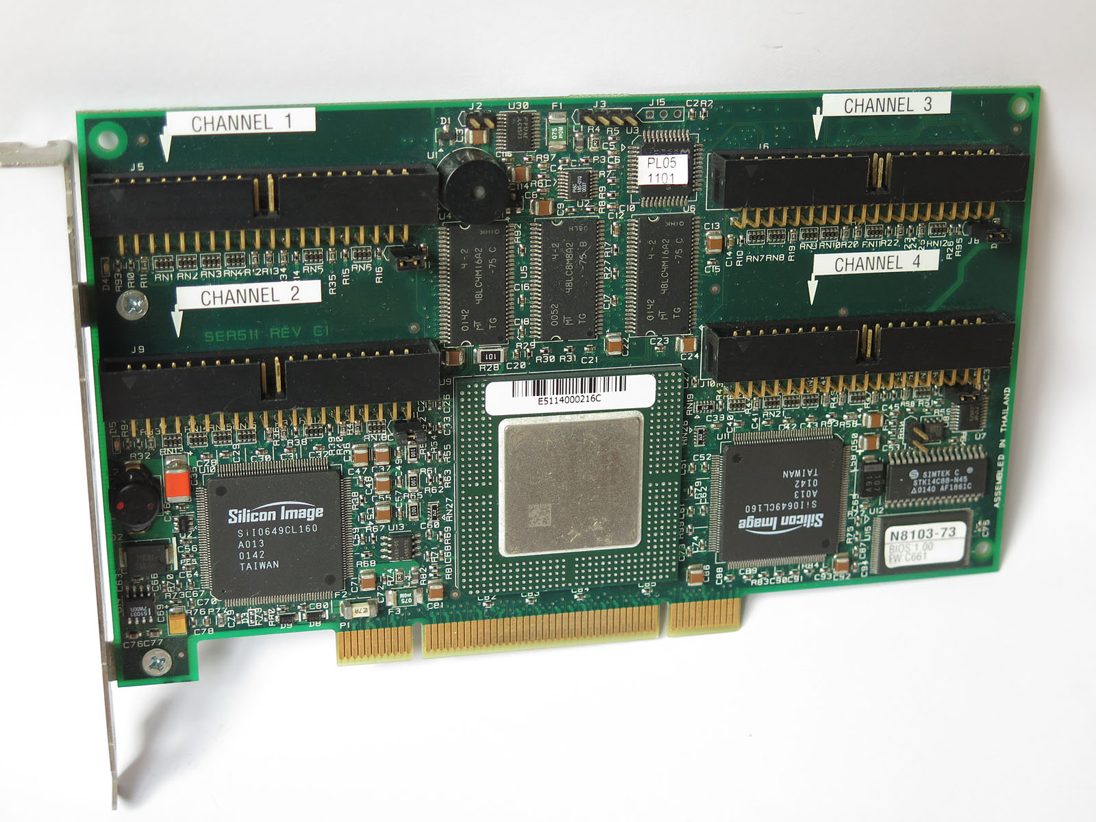 【やじうまPC Watch】【懐パーツ】8台のIDE HDDでハードウェアRAIDが組める「MegaRAID i4」 - PC Watch