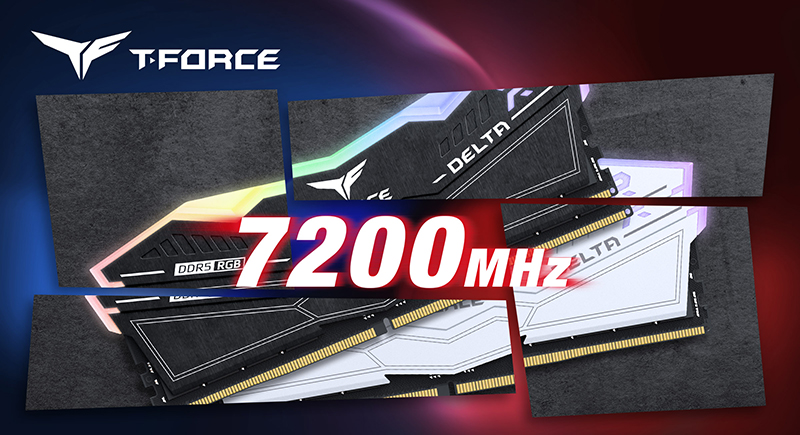 TEAMGROUP、7,200MHz駆動のDDR5ゲーミングメモリ - PC Watch