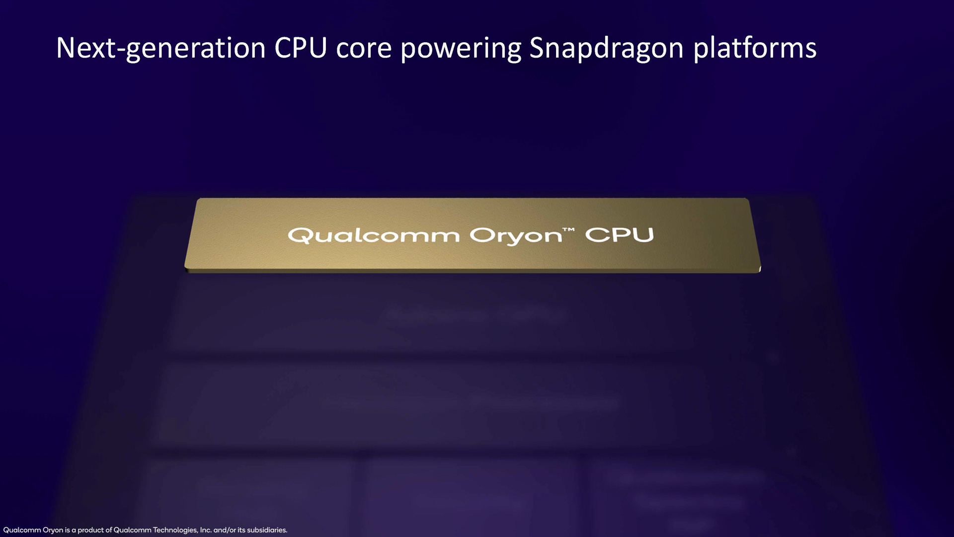 Qualcomm、次世代高性能CPUのブランド「Oryon」。ARグラス向けのSnapdragon AR2 Gen 1も - PC Watch