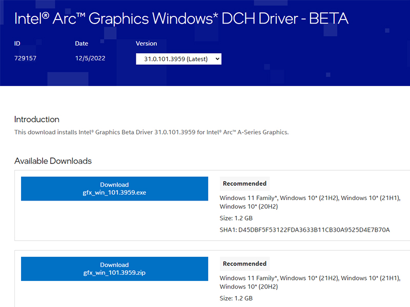 LoLやCS:GOといったDirectX 9タイトルへの最適化も図ったIntel Arc向けベータ版ドライバ - PC Watch