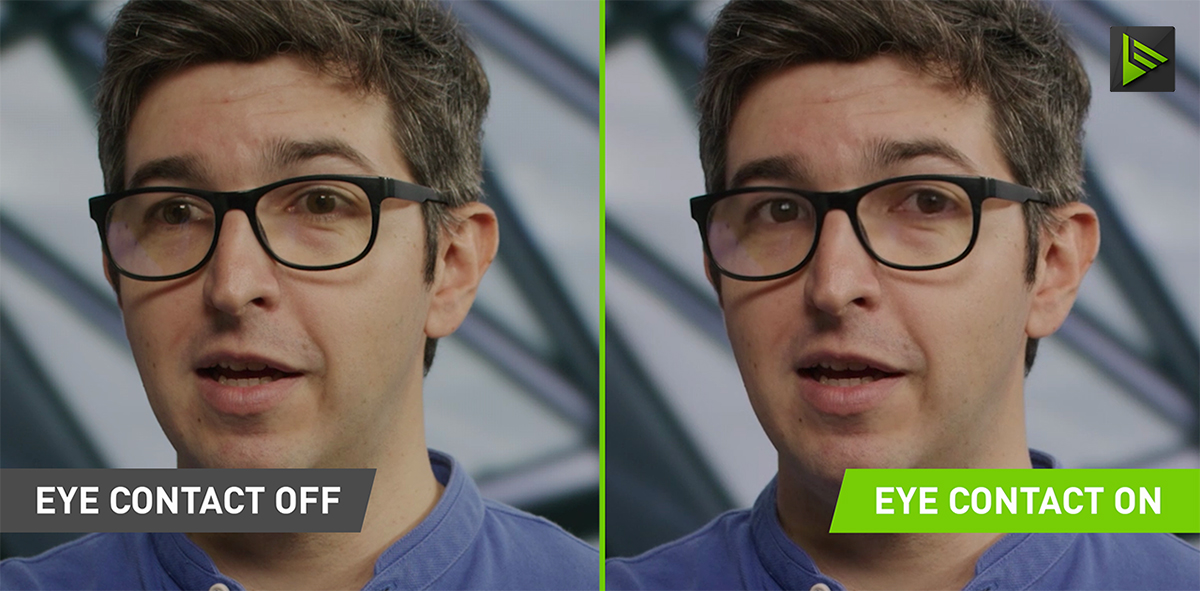 リアルタイムでカメラ目線に調整できる「NVIDIA Broadcast 1.4」 - PC Watch