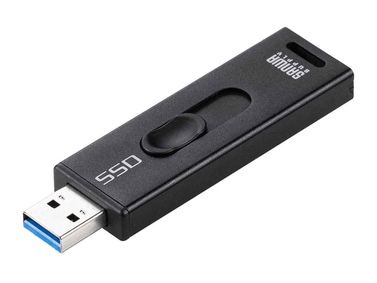 【ニュース・フラッシュ】サンワサプライ、PS5に使えるUSB 3.1接続のスティック型SSD - PC Watch