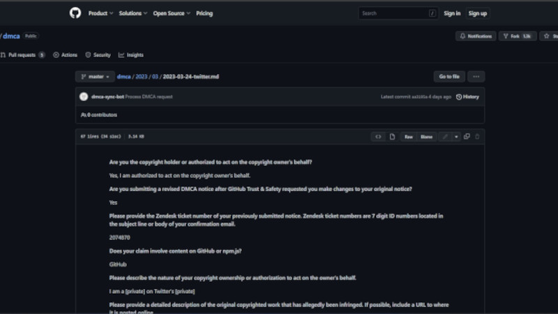 【やじうまPC Watch】GitHub、Twitterのソースコードを含むリポジトリを削除。元従業員が投稿か - PC Watch