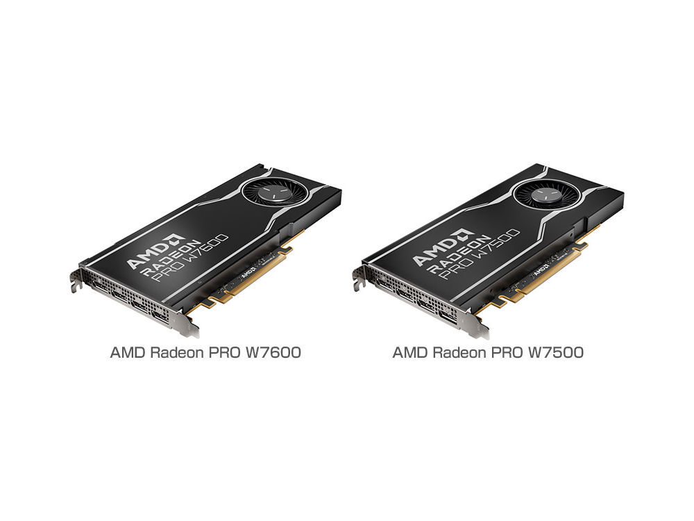 【ニュース・フラッシュ】AMD、8K/120Hz対応のプロ向け1スロット厚カード - PC Watch