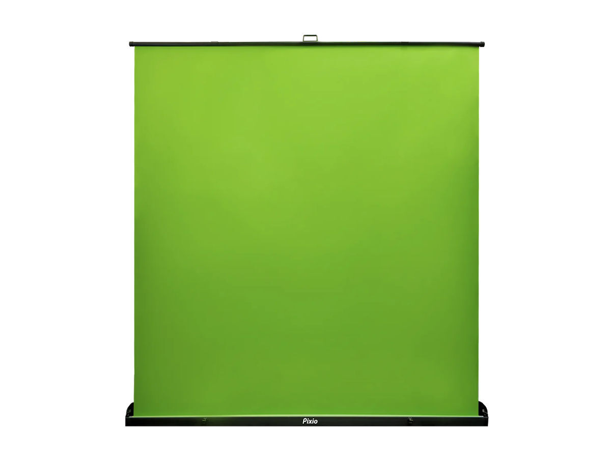 Pixio、200×200cmの大型グリーンバック。高さ調節も可能 - PC Watch