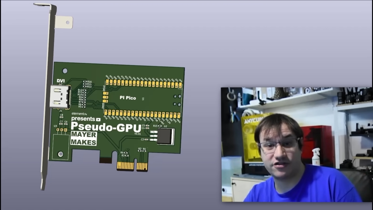 [B! Raspberry Pi] Raspberry Pi PicoでGPUを作る。element14が動画を公開