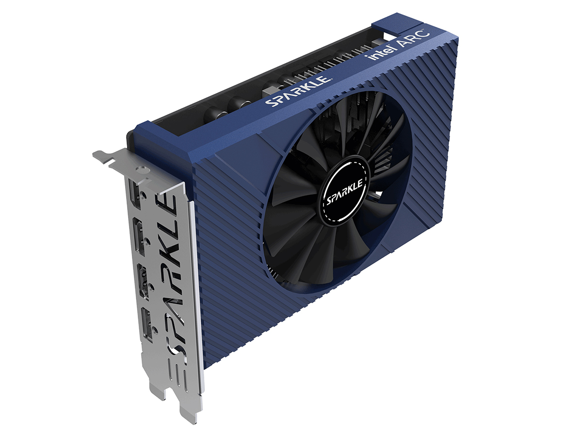 SPARKLE、シングルファン採用のIntel Ark A380搭載カード - PC Watch