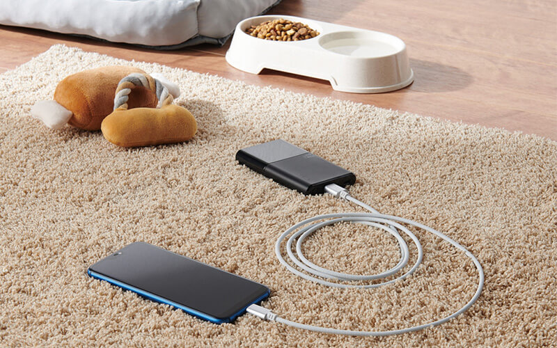 型番も「PET」。犬や猫が噛んでも断線しにくいステンレス外皮のUSBケーブル - PC Watch