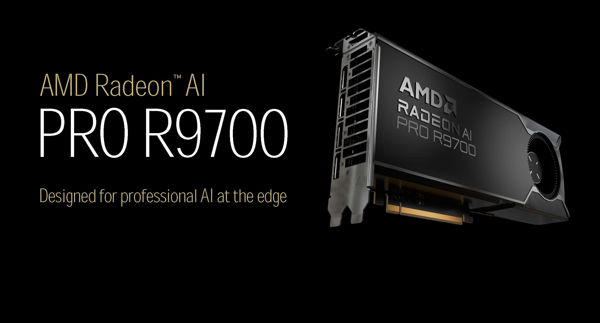 AMD、VRAM 32GB搭載で4枚差し対応の「Radeon AI PRO R9700」 - PC Watch