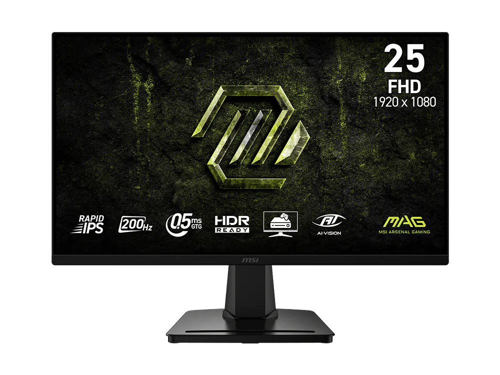 MSI、200Hz/フルHD対応の24.5型ゲーミングモニターなど2機種 - PC Watch